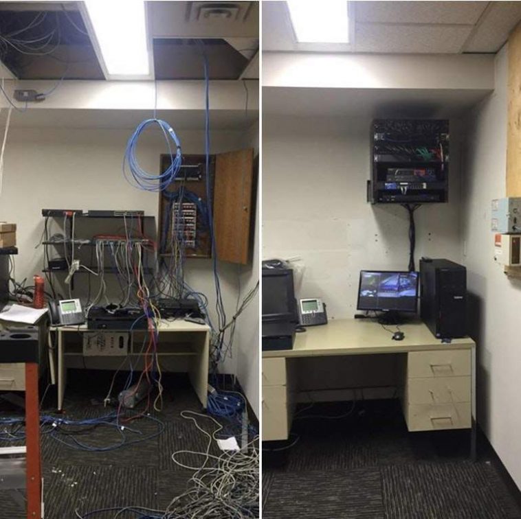 31 Proper Cable Management Photos That Will Make Telecom Guys Satisfied